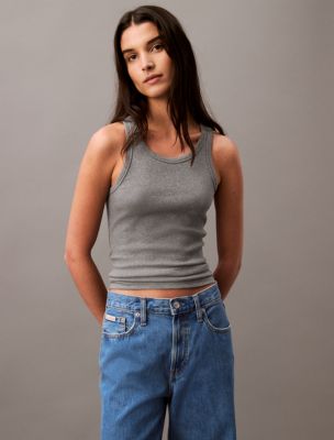 Cotton Contour Rib Tank | Calvin Klein