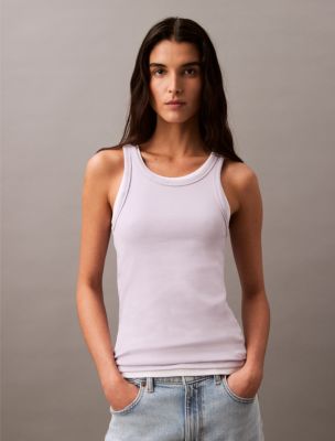 Cotton Contour Rib Tank | Calvin Klein