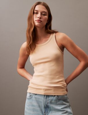 Cotton Contour Rib Tank | Calvin Klein