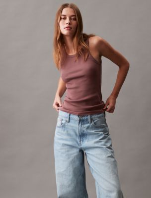 Cotton Contour Rib Tank | Calvin Klein