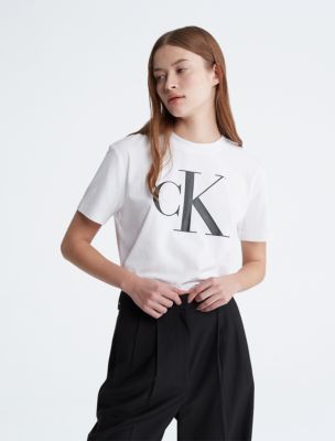 Monogram Logo Crewneck T-Shirt | Calvin Klein