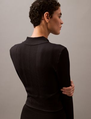 Rib Sport Cropped Jacket | Calvin Klein