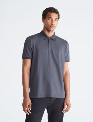 Canvas Jacquard Polo Shirt | Calvin Klein