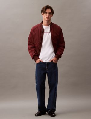 Linear Text Logo T-Shirt | Calvin Klein