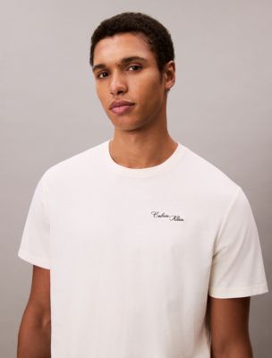 Script Logo Classic Crewneck T-Shirt | Calvin Klein