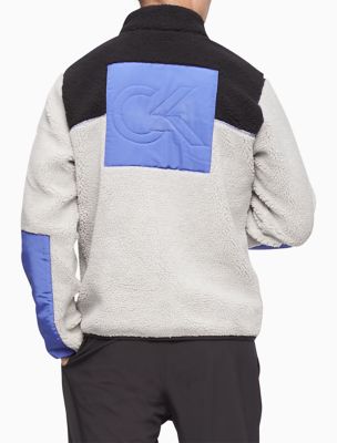 Performance Polar Fleece Colorblock Jacket | Calvin Klein® USA