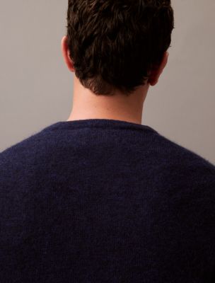 Refined Alpaca Wool Blend Knit Sweater | Calvin Klein