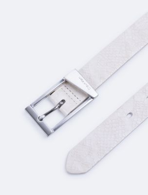 Elongated Buckle Dress Belt | Calvin Klein