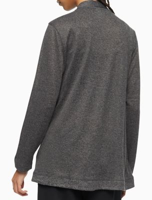 Aurora Comfort CK Logo Open Front Sleep Cardigan | Calvin Klein