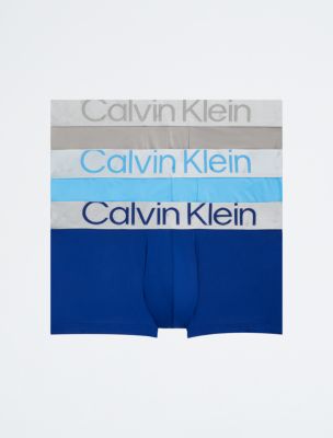 Reconsidered Steel Micro 3-Pack Low Rise Trunk | Calvin Klein