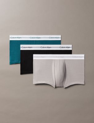 Icon Modal Mesh 3-Pack Low Rise Trunk | Calvin Klein