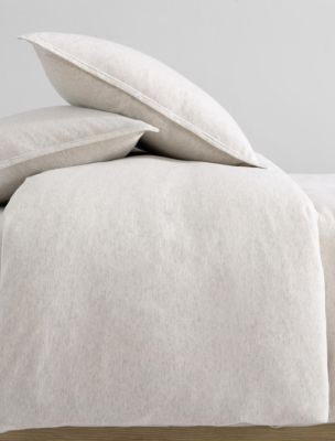 Modern Cotton Melange Jersey Comforter Set | Calvin Klein